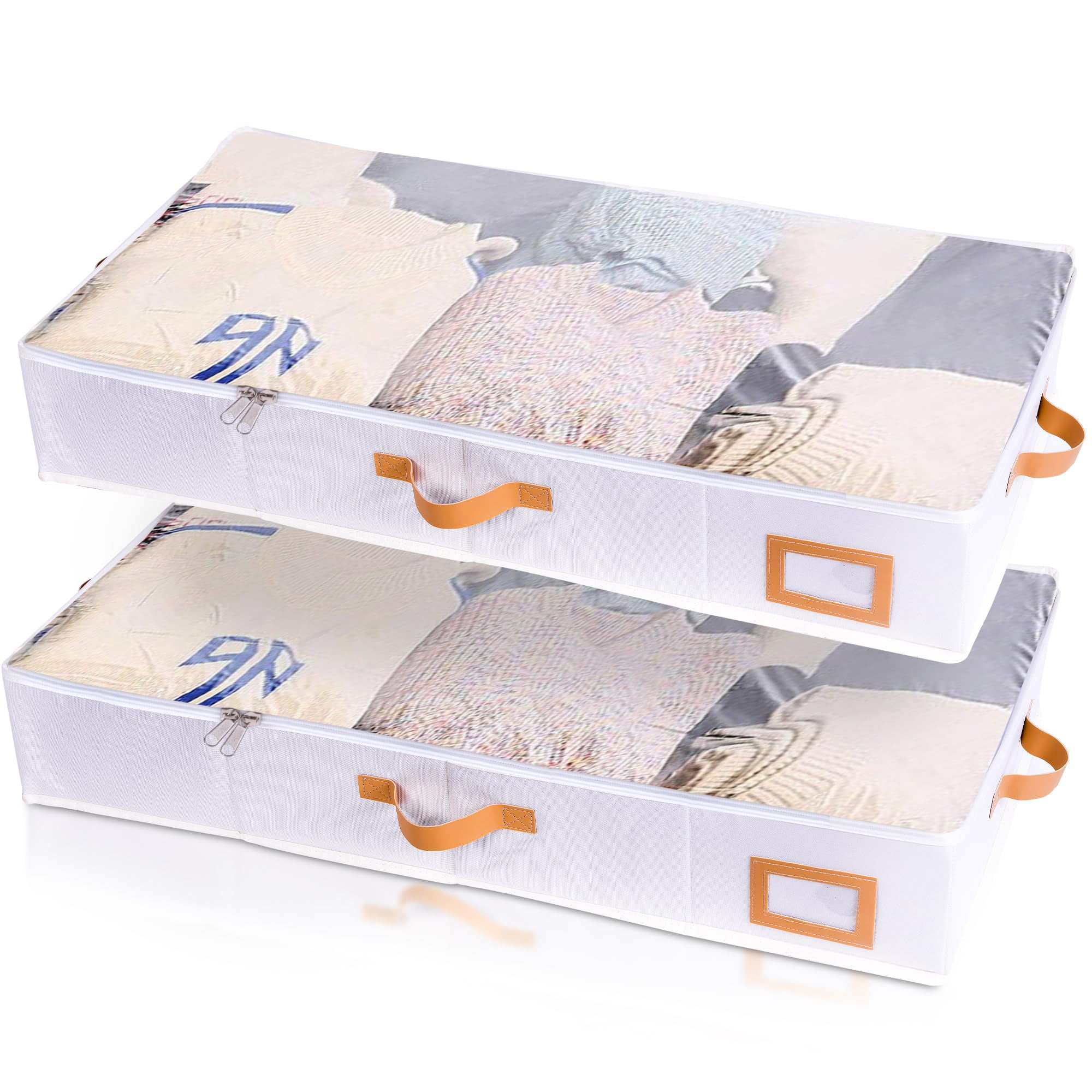 EVEA 2-Pack Under Bed Storage Organizer- Underbed Bins, storage bags ...