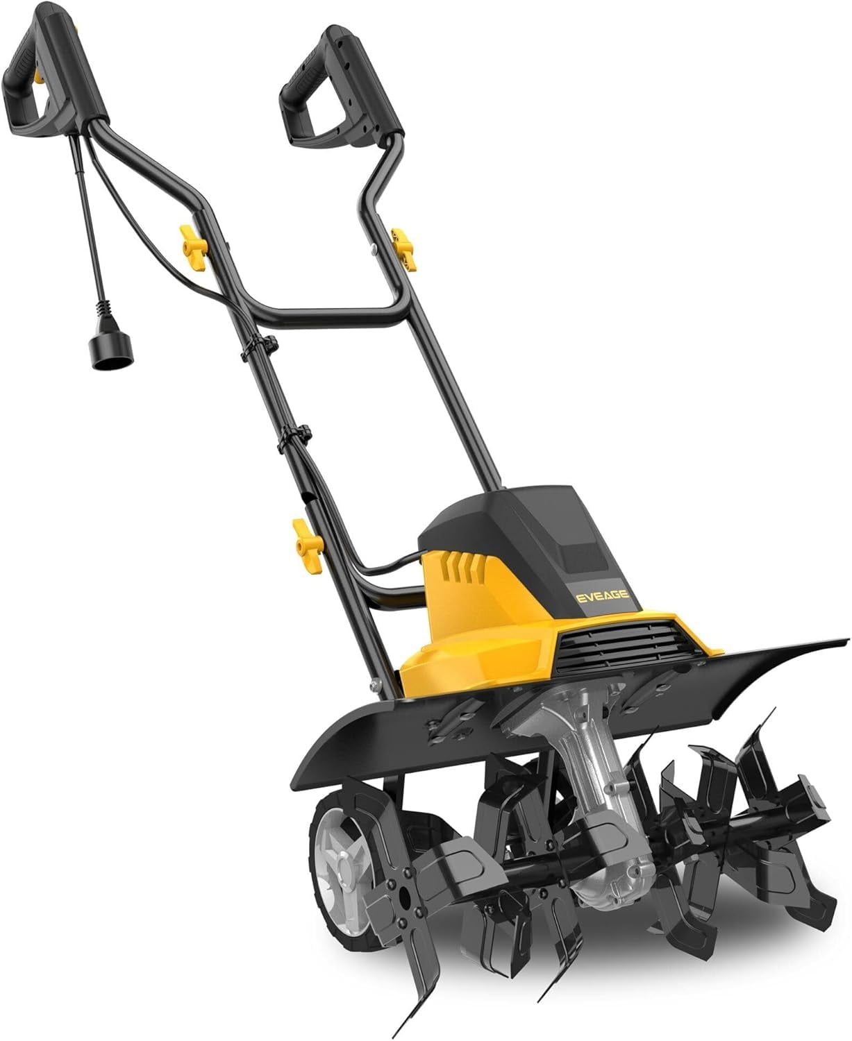 EVEAGE Electric Tiller, 18-Inch Tillers and Cultivators Electric, 13 ...