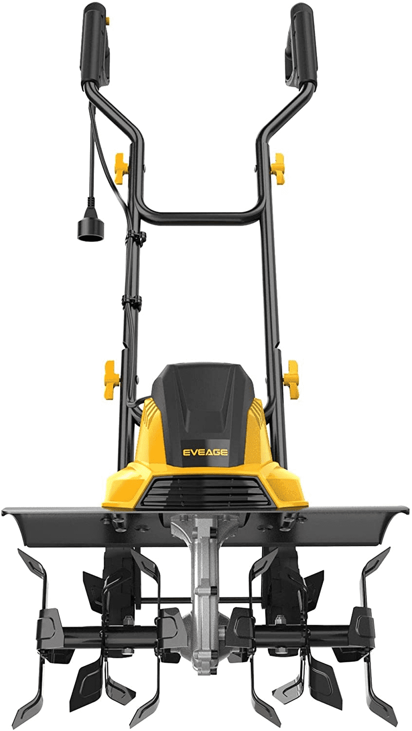 EVEAGE 18'' Electric Tiller, Garden Yard Machine, 13.5AMP Power ...