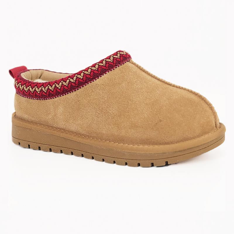 EVELLYHOOTD Braided Leather Outdoor Slippers Women's Mini Platform ...