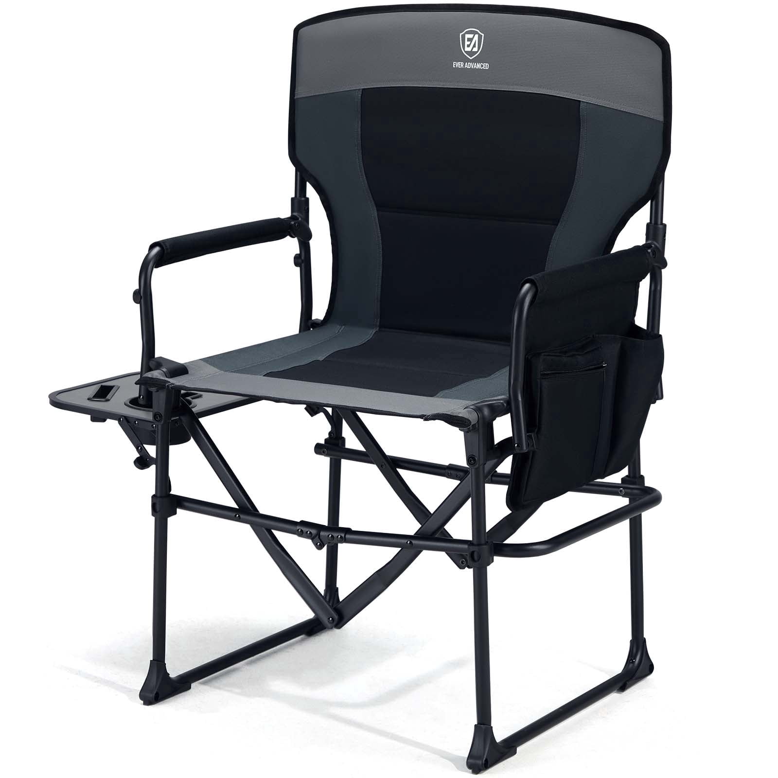 EVER ADVANCED Heavy Duty Oversized Directors Chair for Outdoor ...