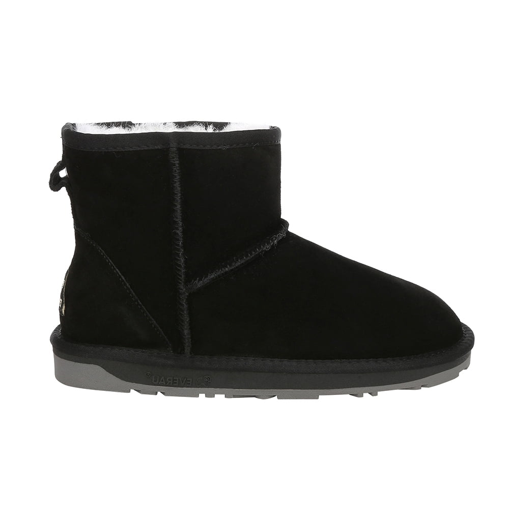 EVER AU Women Emu Mini Classic Boots - Black - Walmart.com