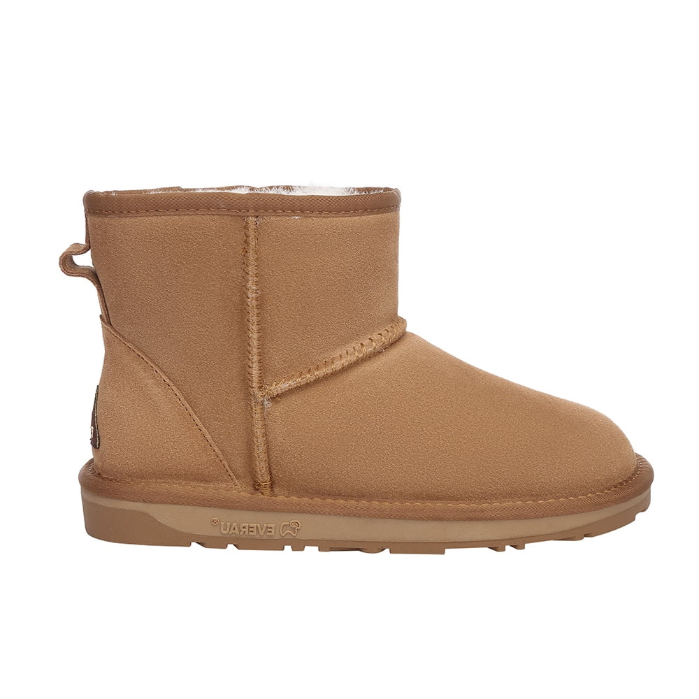 EVER AU Women Emu Mini Classic Boots - Chestnut - Walmart.com