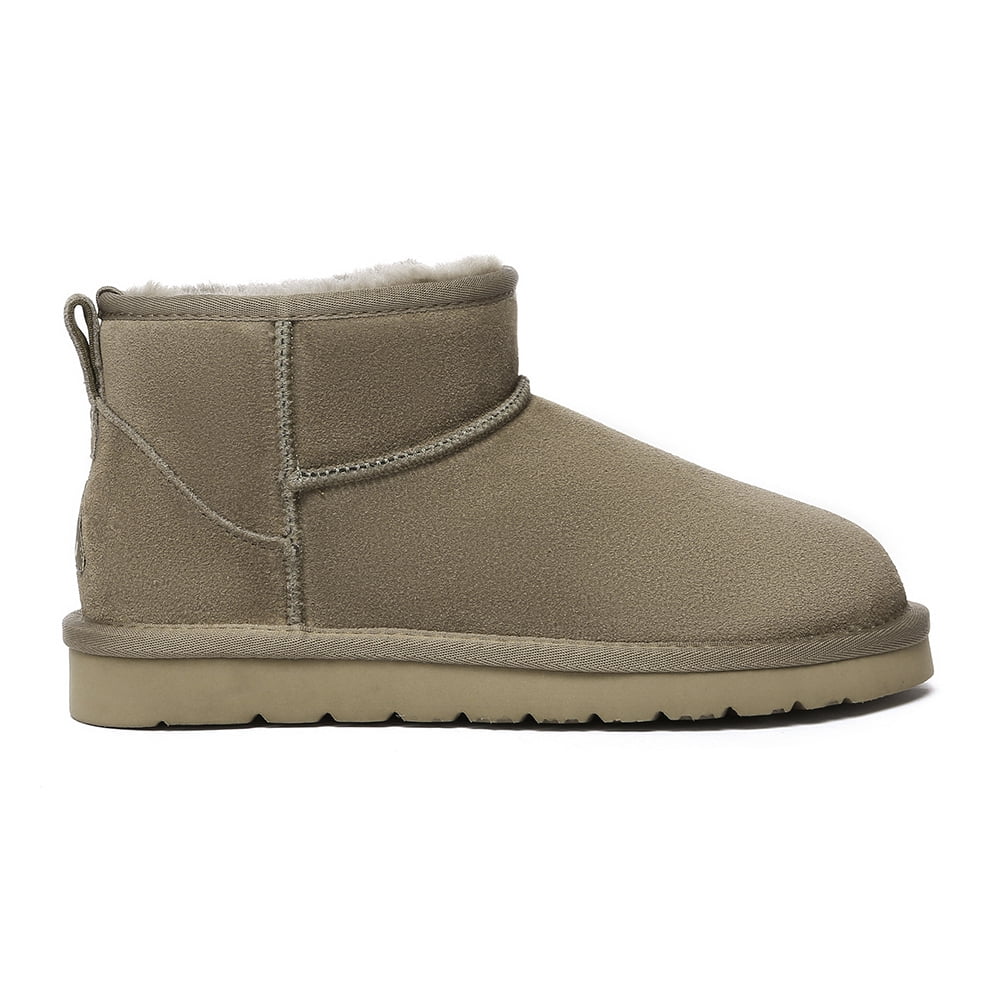 EVER AU Women Finch Ultra Mini Classic Boots - Caribou - Walmart.com