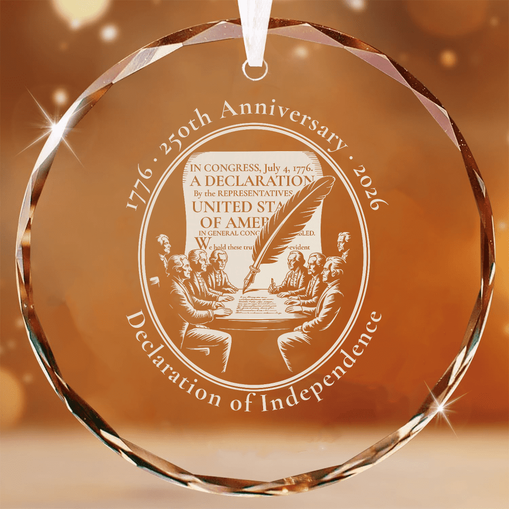 EVERA 1776 250Th Anniversary Declaration Of Independence 2026 Ornament ...