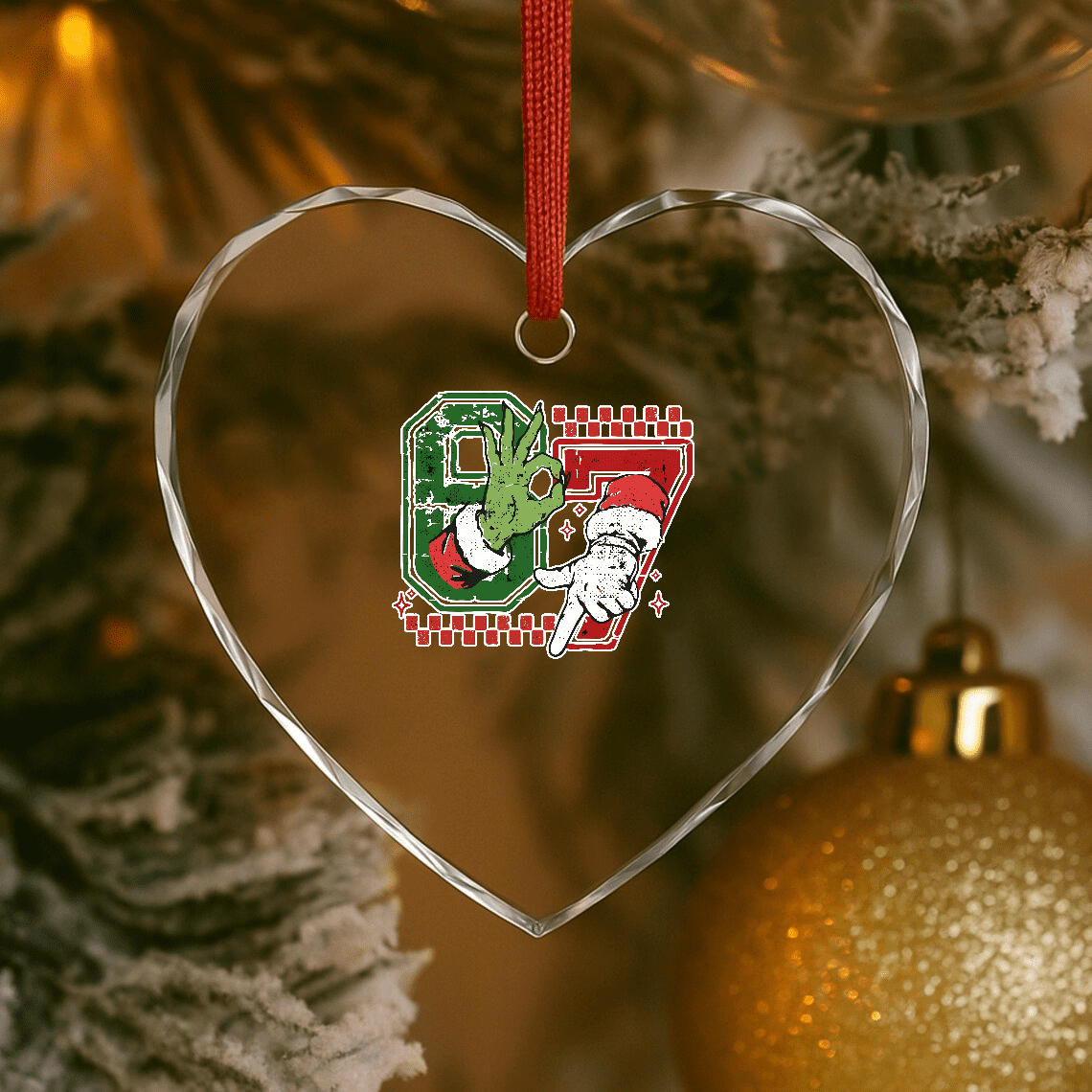 EVERA 6 7 Ornament, 6 7 Couples Gri.Nch Chris.Tmas, Trendy Chris.Tmas ...