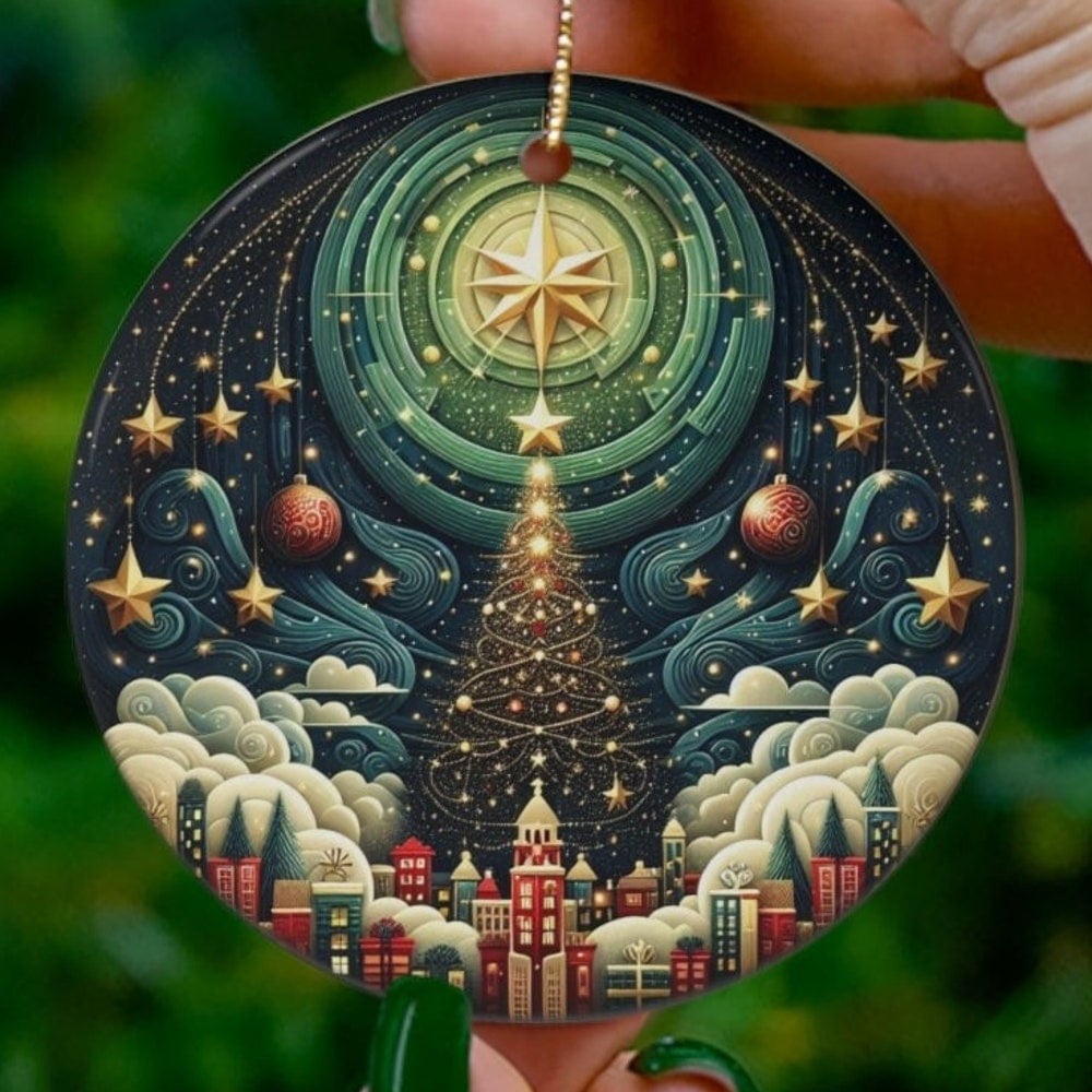 EVERA Chris.Tmas Tree 2025 Ornament, Keepsake, Gift Tag Idea, Stocking ...
