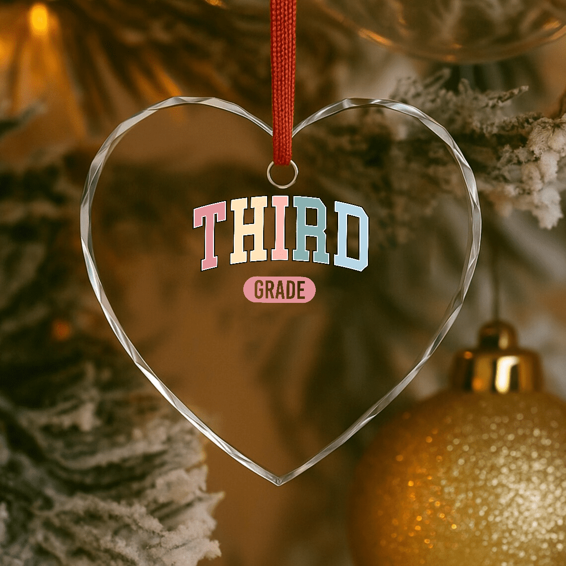 EVERA Cute 3Rd Grade Ornament, Third Grade Teacher Team, Matching ...