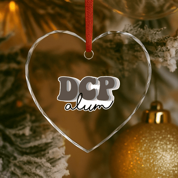 EVERA Dis College Program 2021 Dcp 202, Dcp Alumni, Funny Birthday Gift, HEART Glass Ornament ...