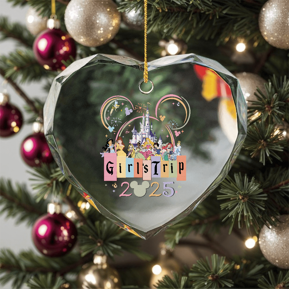 EVERA Disney Girls Trip 2025 Ornament, Disney Girls Vacation Ornament ...