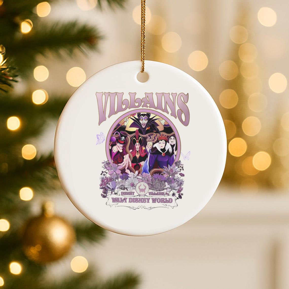 EVERA Disney Villains Walt Disney Ornament | Bad Witches Club Ornament ...
