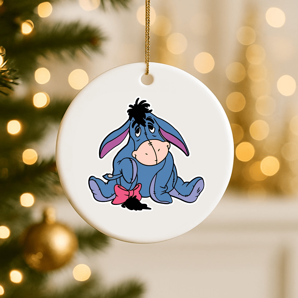 EVERA Eeyore Winnie The Pooh Ornament Usa Made Truck Vehicle Window ...