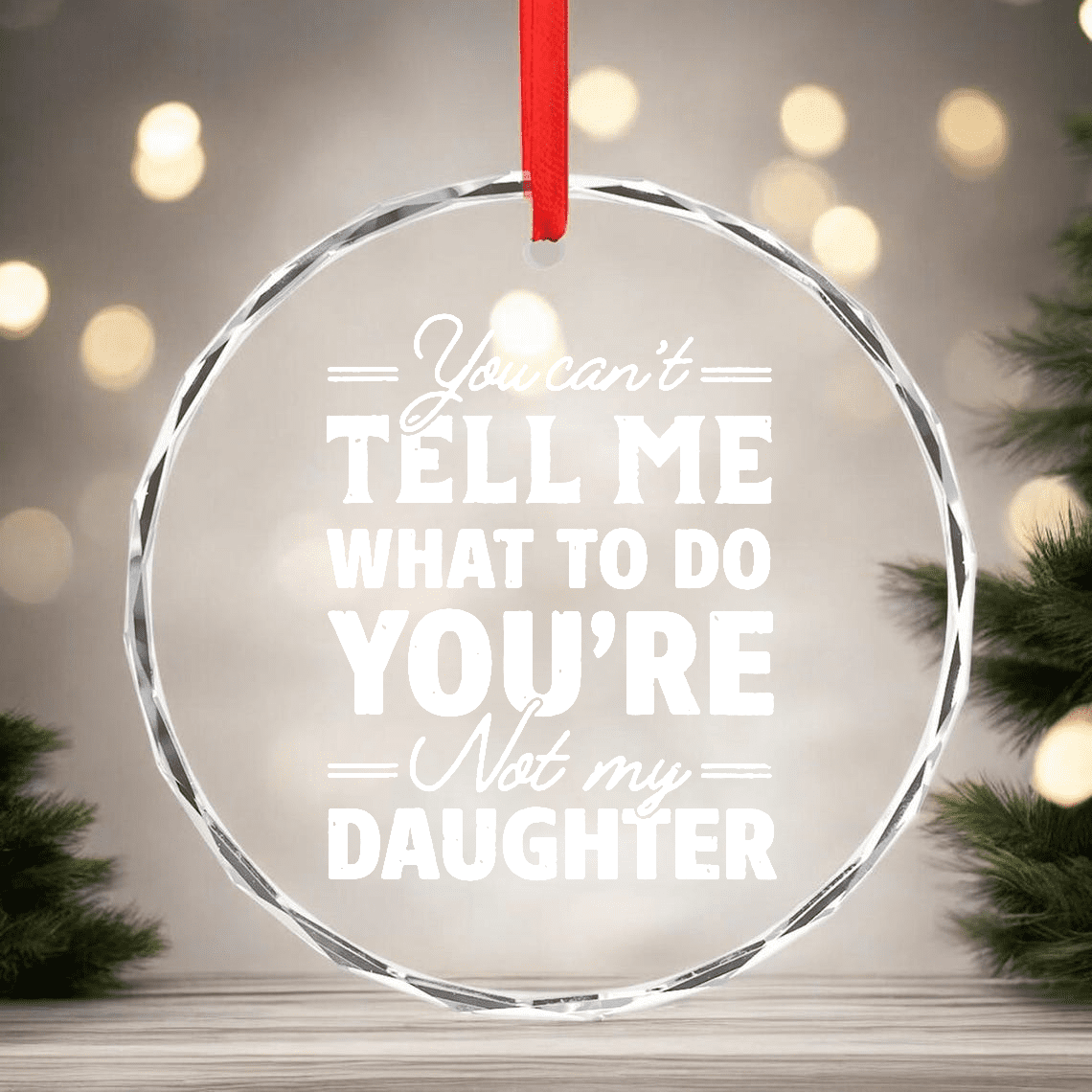 EVERA Funny Father'S Day Dad Gifts From Daughter Daddy Ornament ...