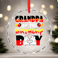 EVERA Grandpa Of The Birthday Boy Ornament Matching Family Party Ornament Anniversary Gift ...