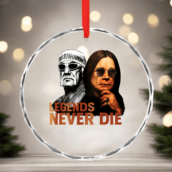 EVERA Hulk Hogan & Ozzy Osbourne Tribute Ornament, Legends Never Die ...