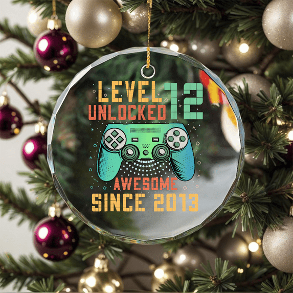 EVERA Level 12 Unlocked 12Th Birthday 12 Year Old Gifts Gaming, Glass ...