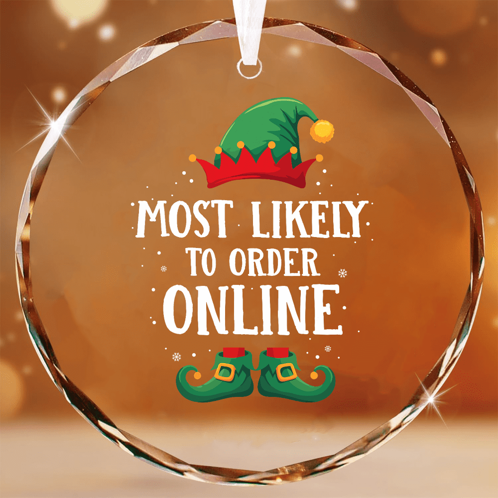 EVERA Most Likely To Order Online Chris.tmas Elf Ornament Anniversary ...