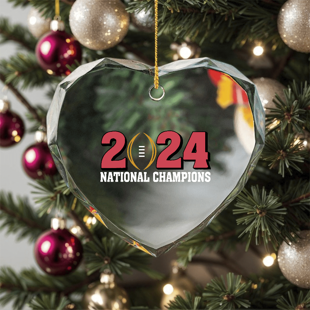 EVERA National Football Champions 2024 Ornament College Football Gift Fans, Students, and Alumni ...