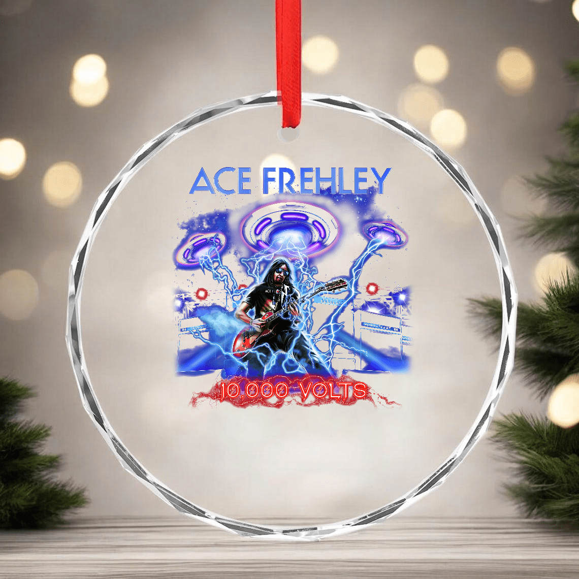EVERA New Ace Frehley Ornament Ace Frehley 2024 Concert Ornament ...