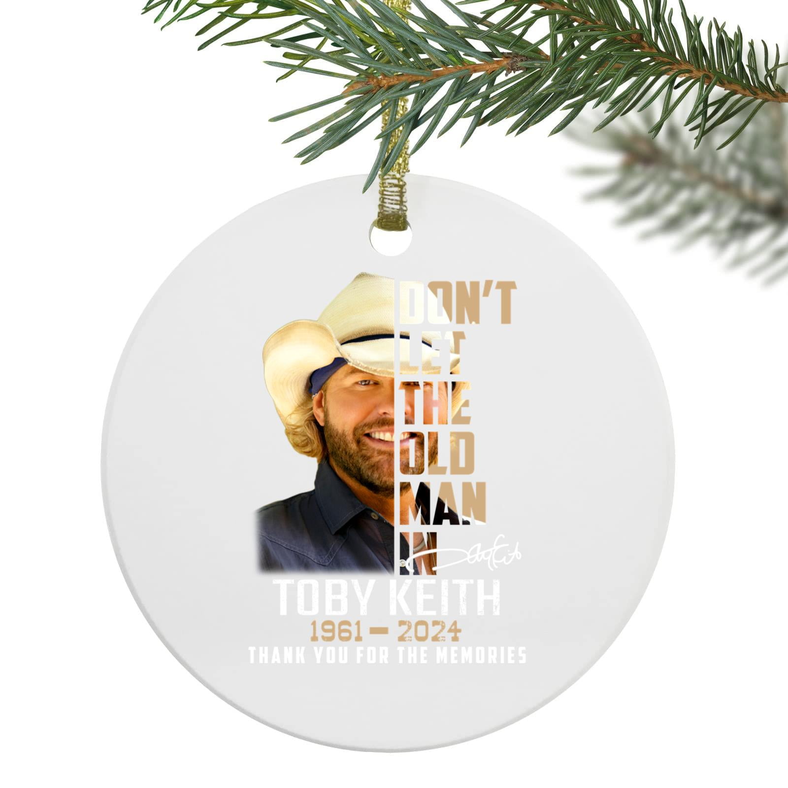 EVERA Ornament Toby Keith Toby Keith Memorial Toby Keith Country Music ...