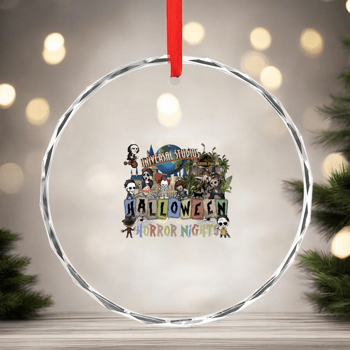 EVERA Ornament Universal Studios Hallo.Ween Horror Characters Hallo ...
