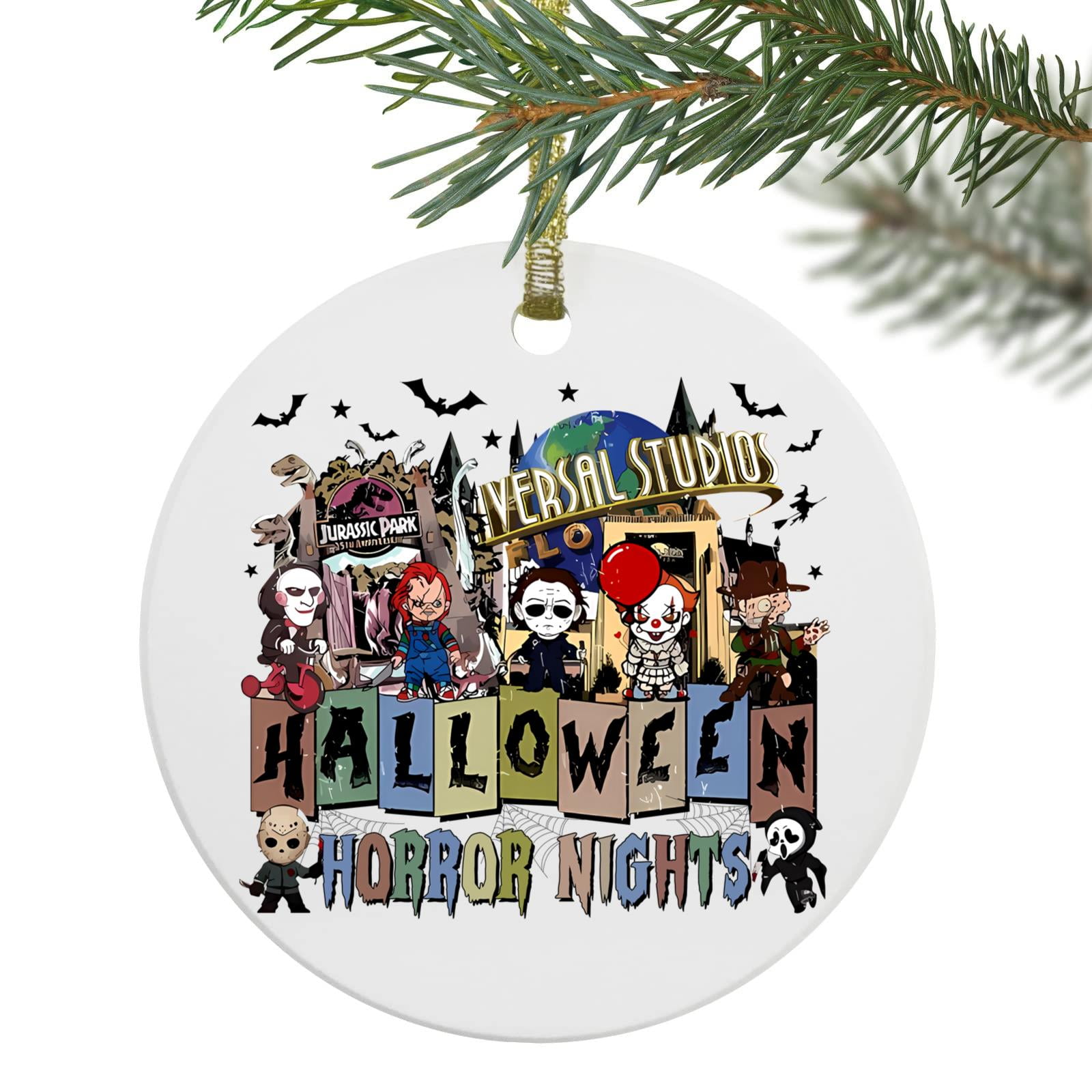 EVERA Ornament Universal Studios Halloween Horror Nights Retro Horror Characters Scary Movie ...