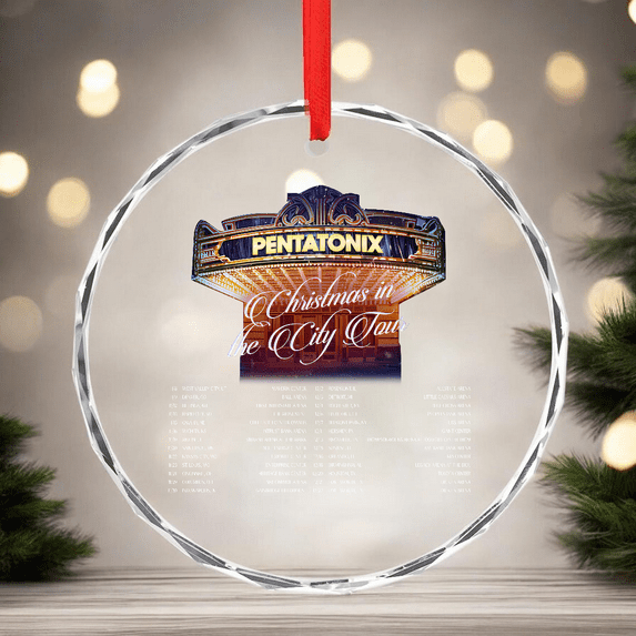 EVERA Pentatonix Ornament, 2025 Pentatonix Chris.Tmas In The City Tour Ornament Anniversary Gift ...