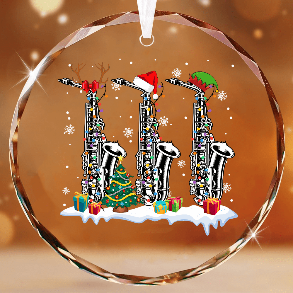EVERA San.ta Hat Elf Reindeer Chris.tmas Lights Saxophone Player ...