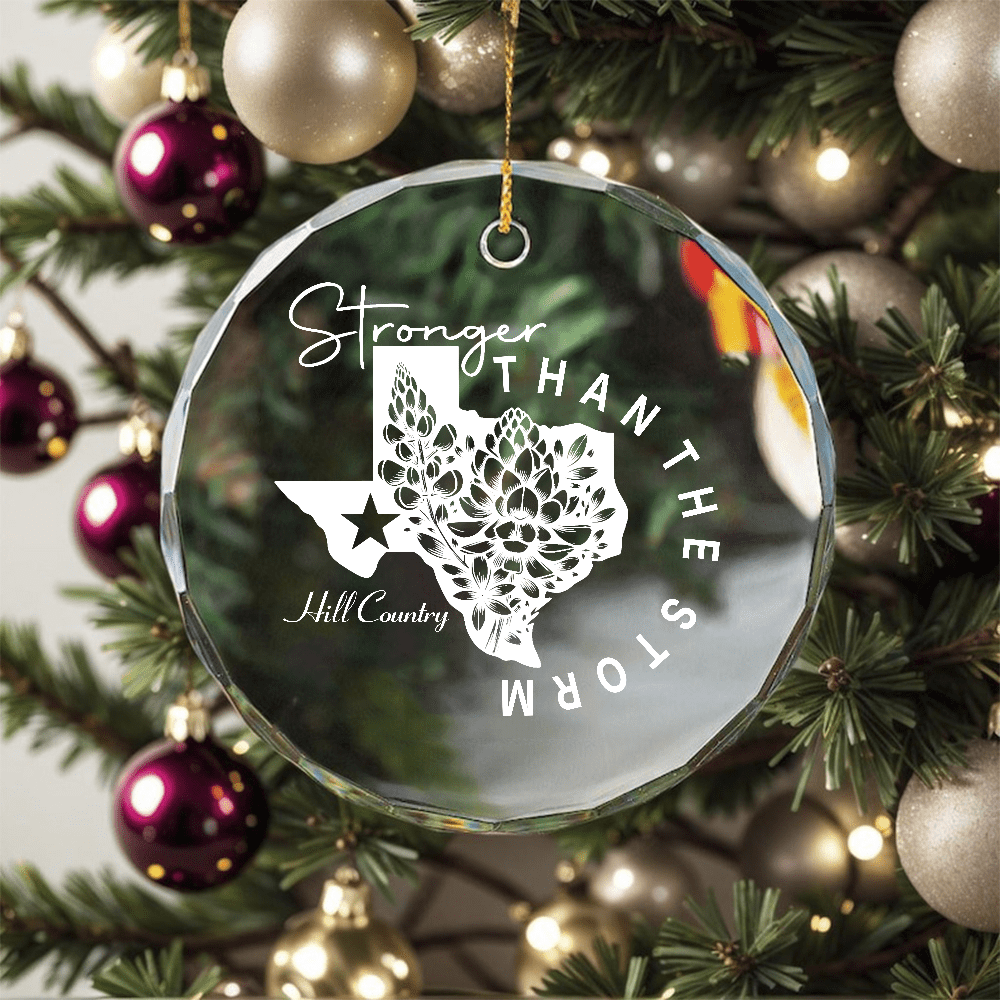 EVERA Texas Strong Flood Relief Ornament, Survivor Tribute Design ...