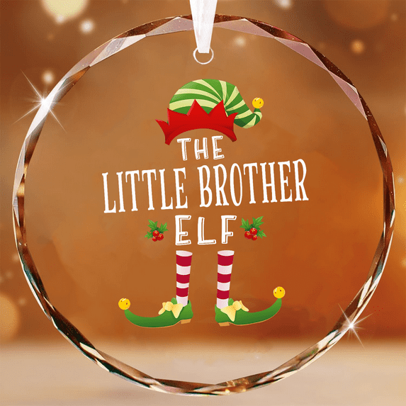 EVERA The Little Brother Elf Chris.tmas Ornament Anniversary Gift ...