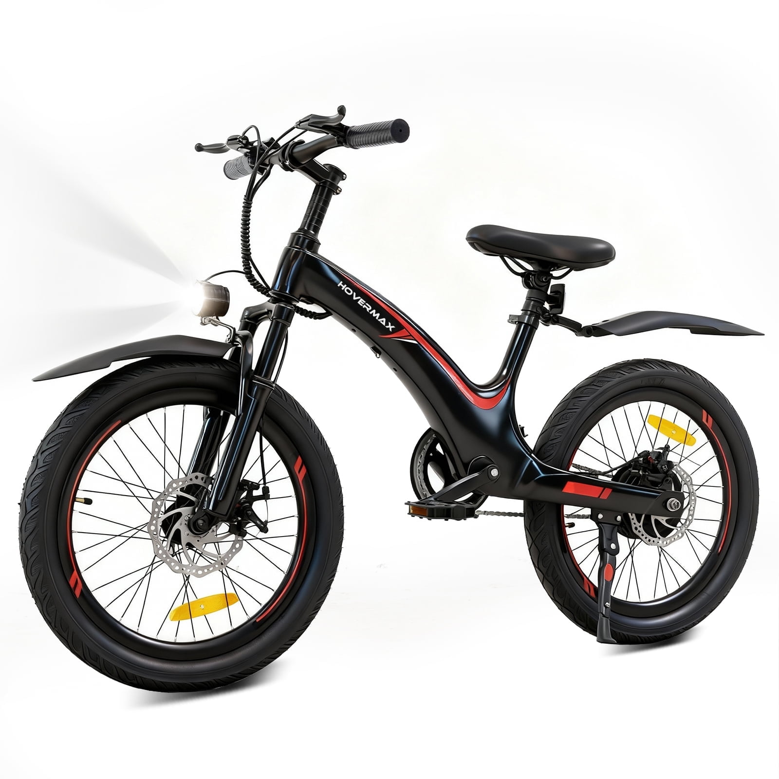 HOVERMAX 20" Electric Bike, Electric Bike for Teens, 250W Motor, 15 mph ...