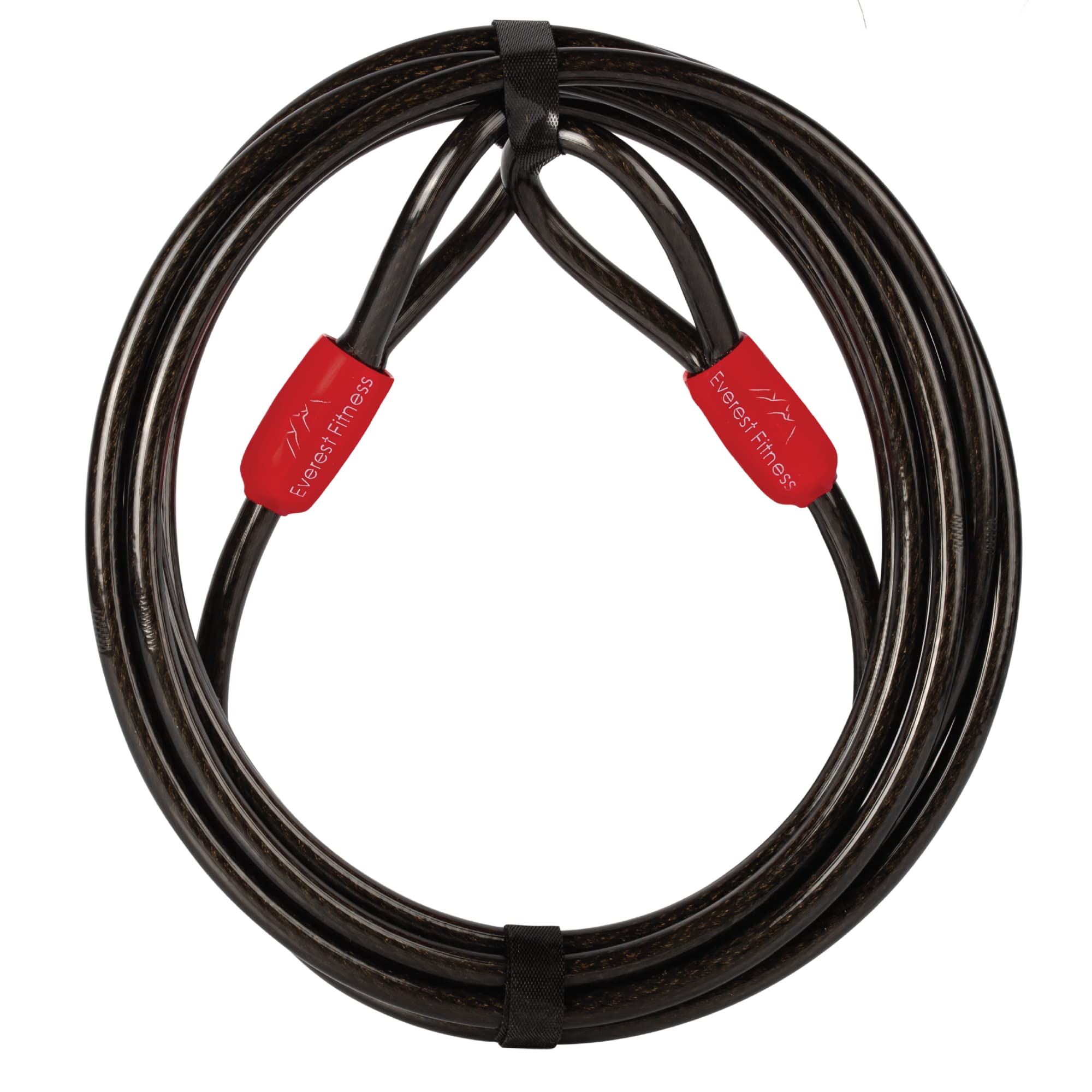 Uxcell 0.1'' x 8.2ft Security Steel Cable Lock Wire Rope Steel Blue ...