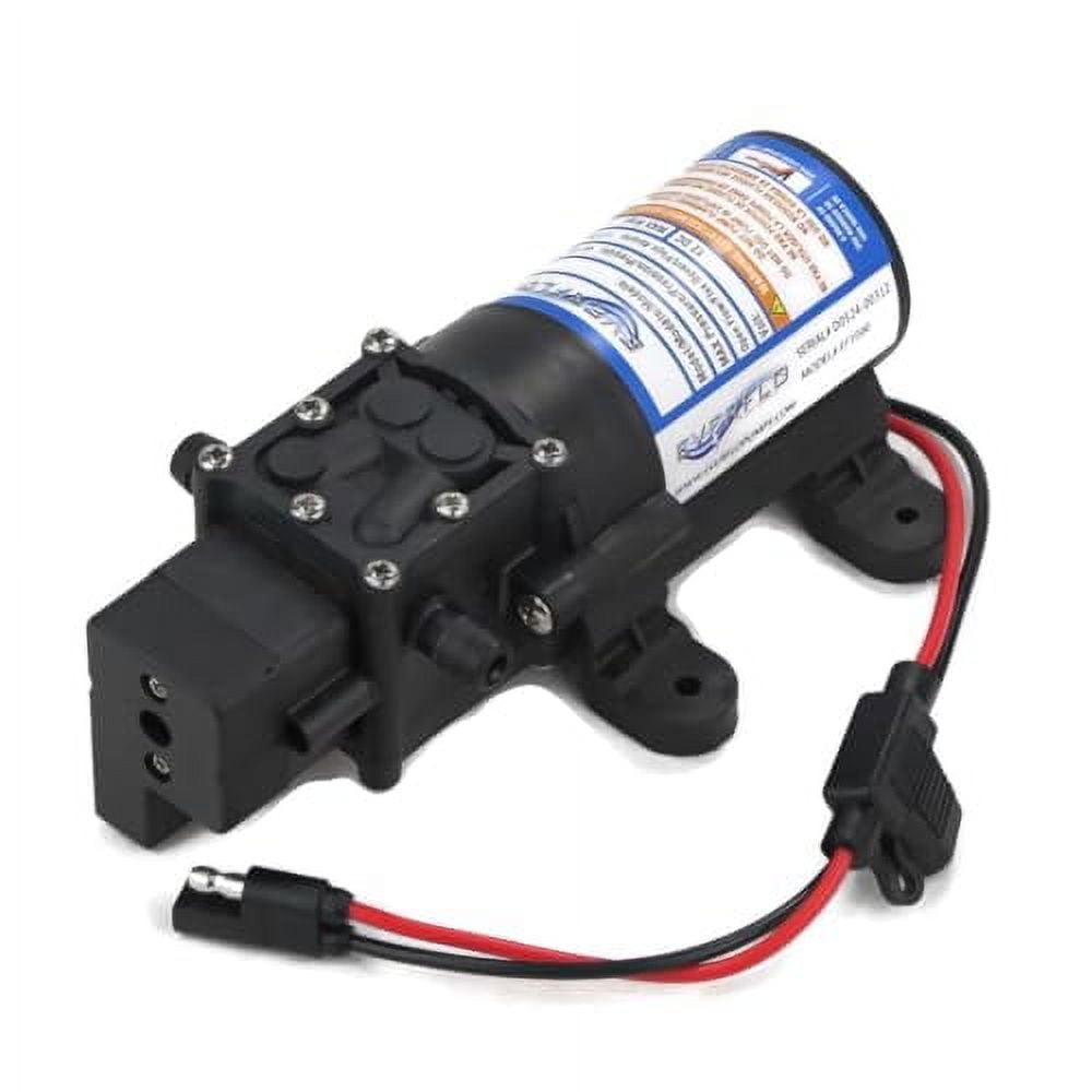 EVERFLO 12 Volt 1.0 GPM Diaphragm Water Pump 40 psi Lawn Sprayers ...