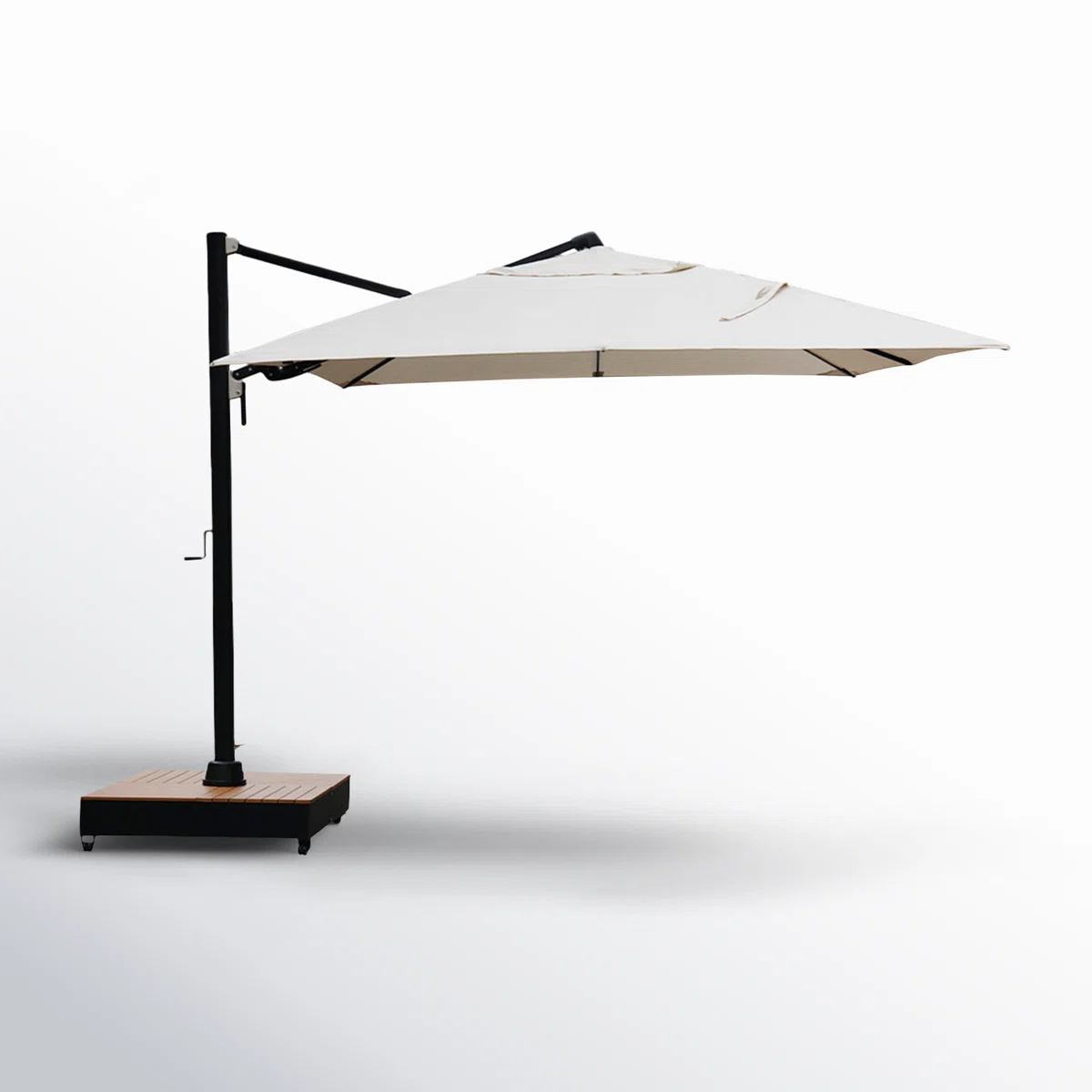 EVERITE 10x13FT Rectangular Cantilever Outdoor Umbrella，All-Weather ...