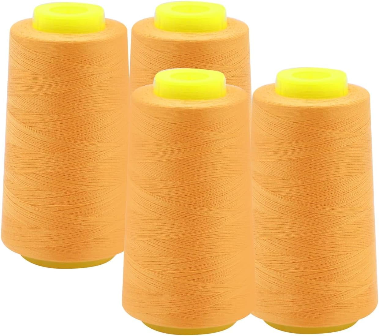 EVERLOCK Serger Thread – 4 Cones, 3000 Yards Each – 40 Weight, 2-Ply ...