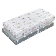 CELIEAN Baby Nursery Diaper Changing Pad Cover Changing Mat Cover ...