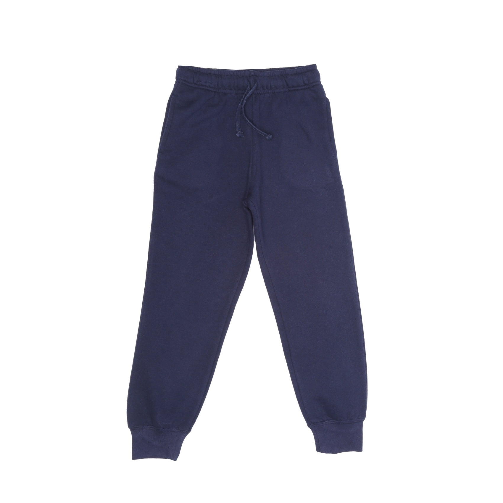 EVERYDAY KIDS Girls Navy Blue Cotton Fleece Sweatpants - Walmart.com