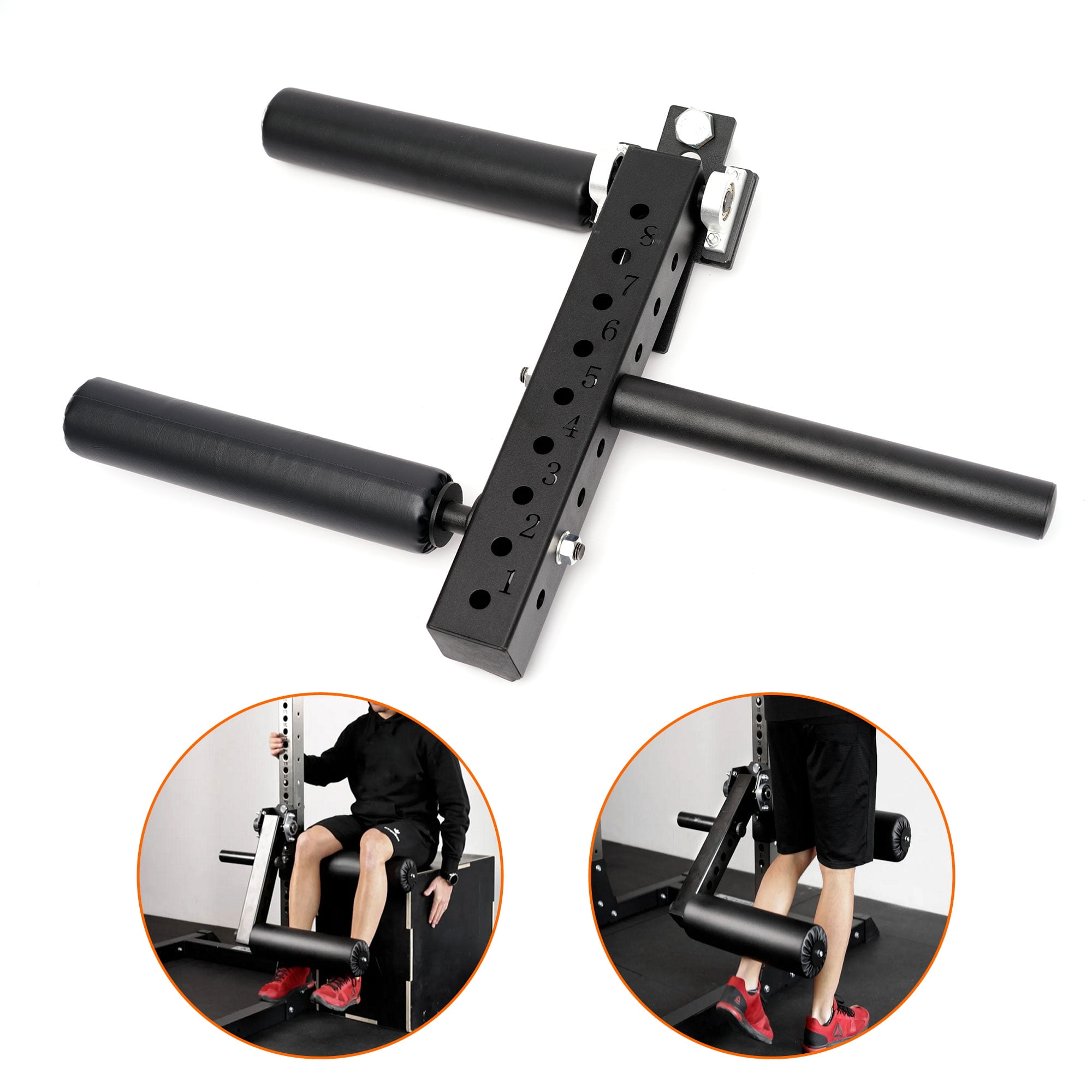 EVERYMATE Home Gym Leg Extension and Curl Machine, Adjustable for ...