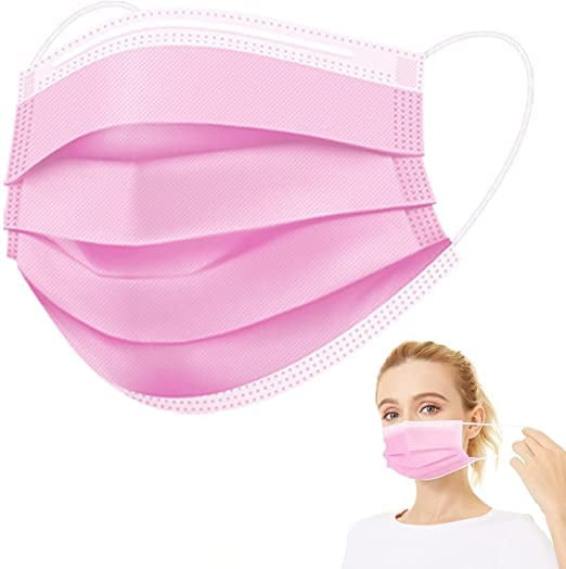 EVERYTHING NonWoven Fabric 3 Layer Disposable Surgical Face Mask with ...