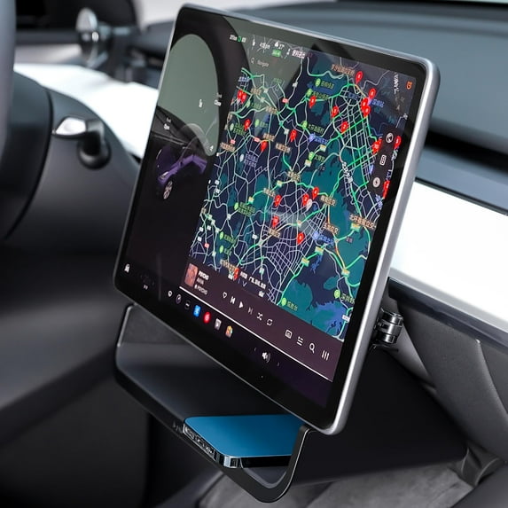 EVFITUS for Tesla Model CM31 Y/3 Under Screen Storage Organizer Tray ...