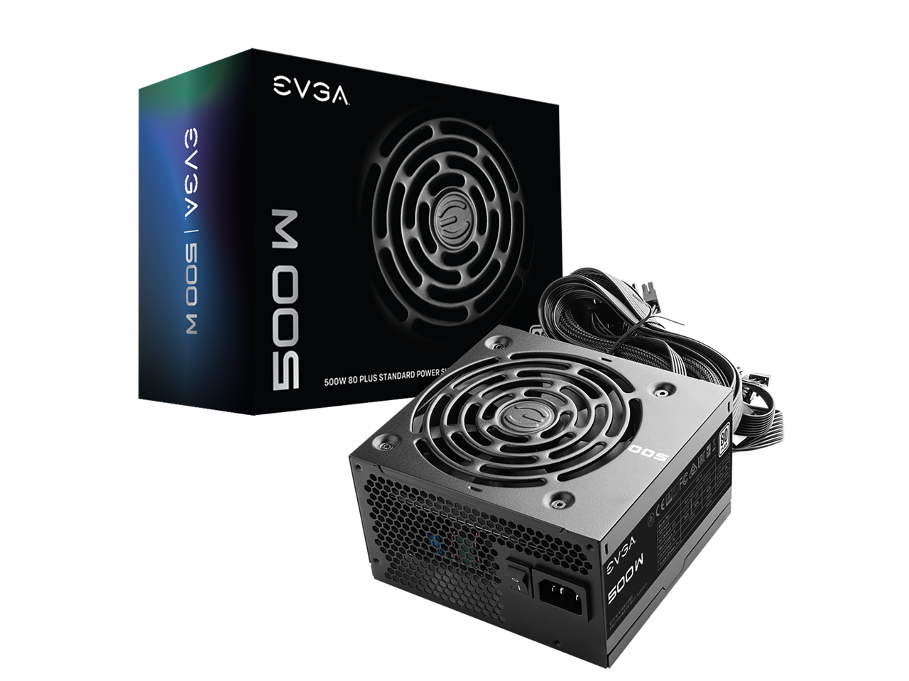 EVGA 500W 80+ White Power Supply - Walmart.com