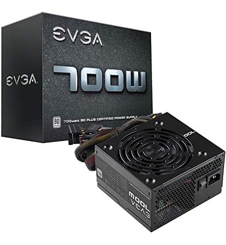 EVGA 700 W1, 80+ White 700W, 3 Year Warranty, Power Supply 100-W1-0700 ...