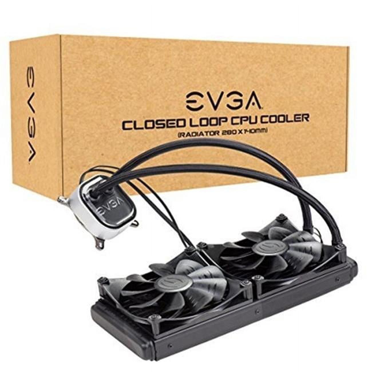 EVGA CLC 280 Liquid - Water CPU Cooler with RGB LED Cooling - Walmart.com