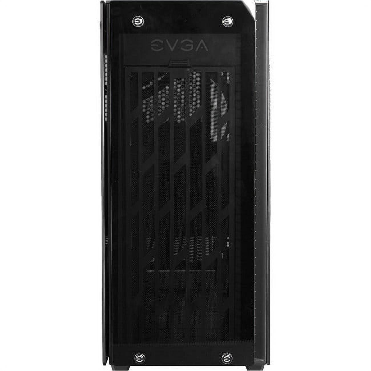 EVGA DG-75 Tempered Glass Mid-Tower Gaming Computer Case Matte Black ...