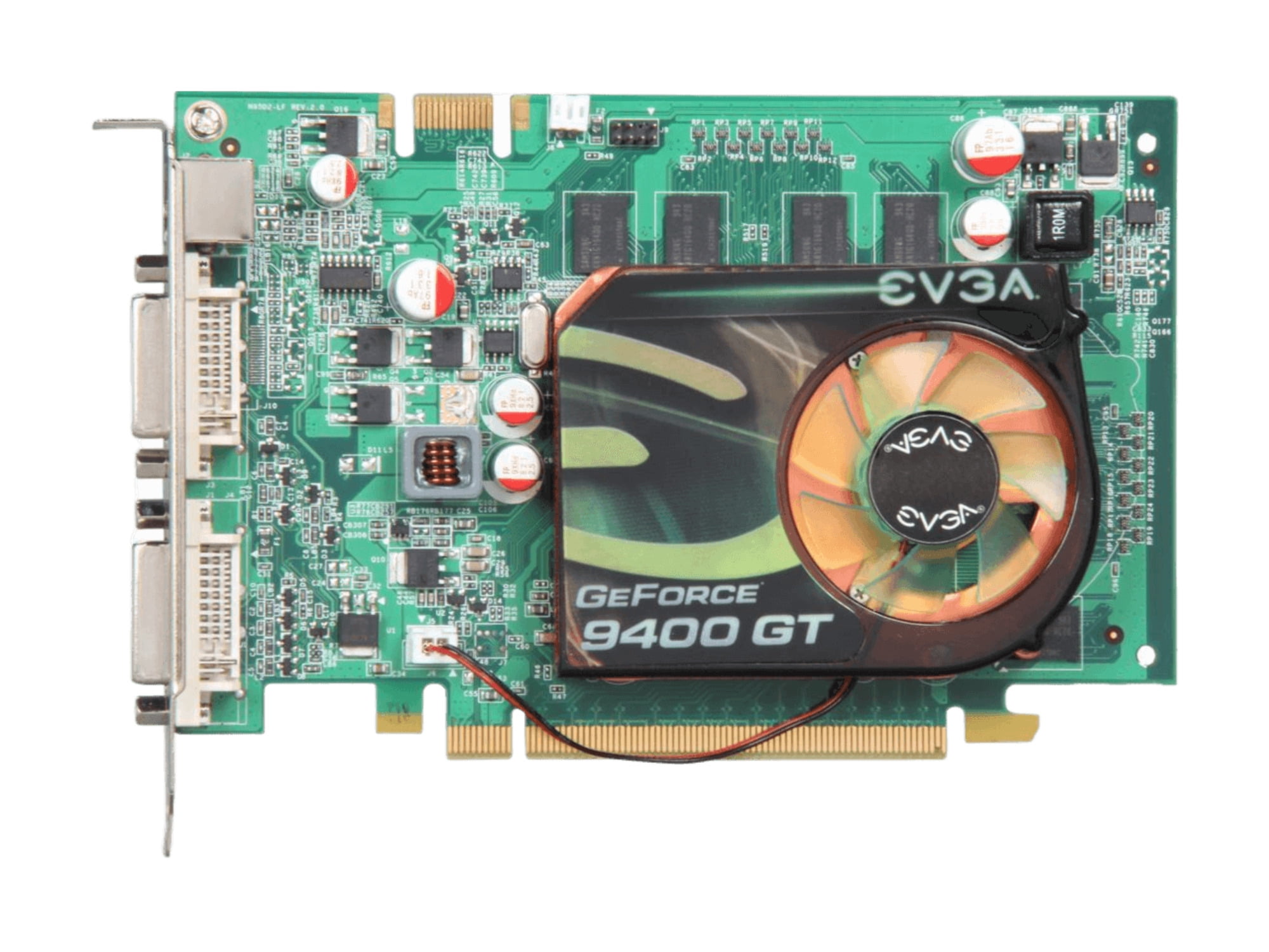 EVGA GeForce 9400 GT 512MB DDR2 PCI Express 2.0 x16 SLI Support Video ...
