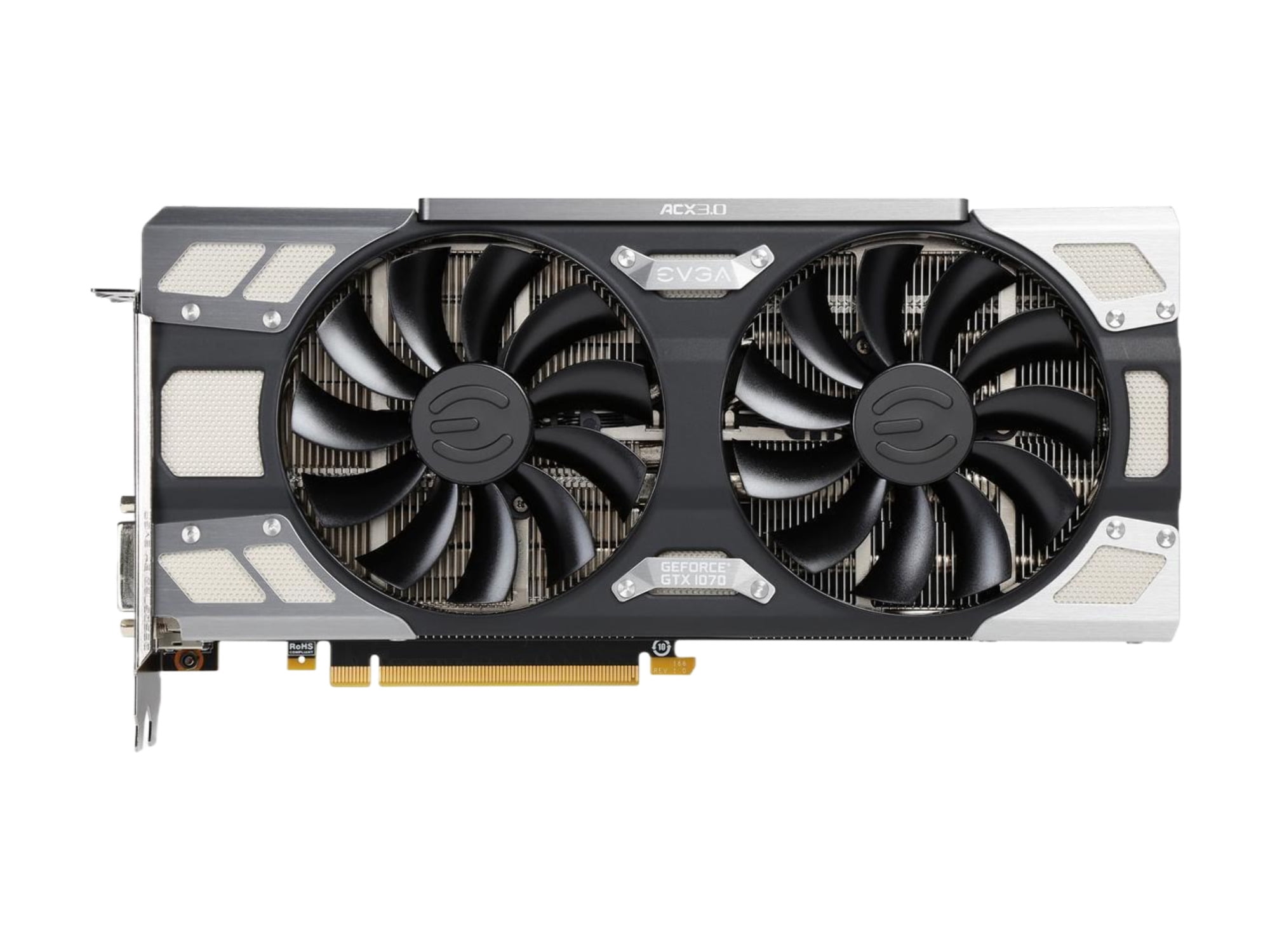 EVGA GeForce GTX 1070 FTW GAMING 8GB GDDR5 ACX 3.0 RGB LED DX12 OSD ...