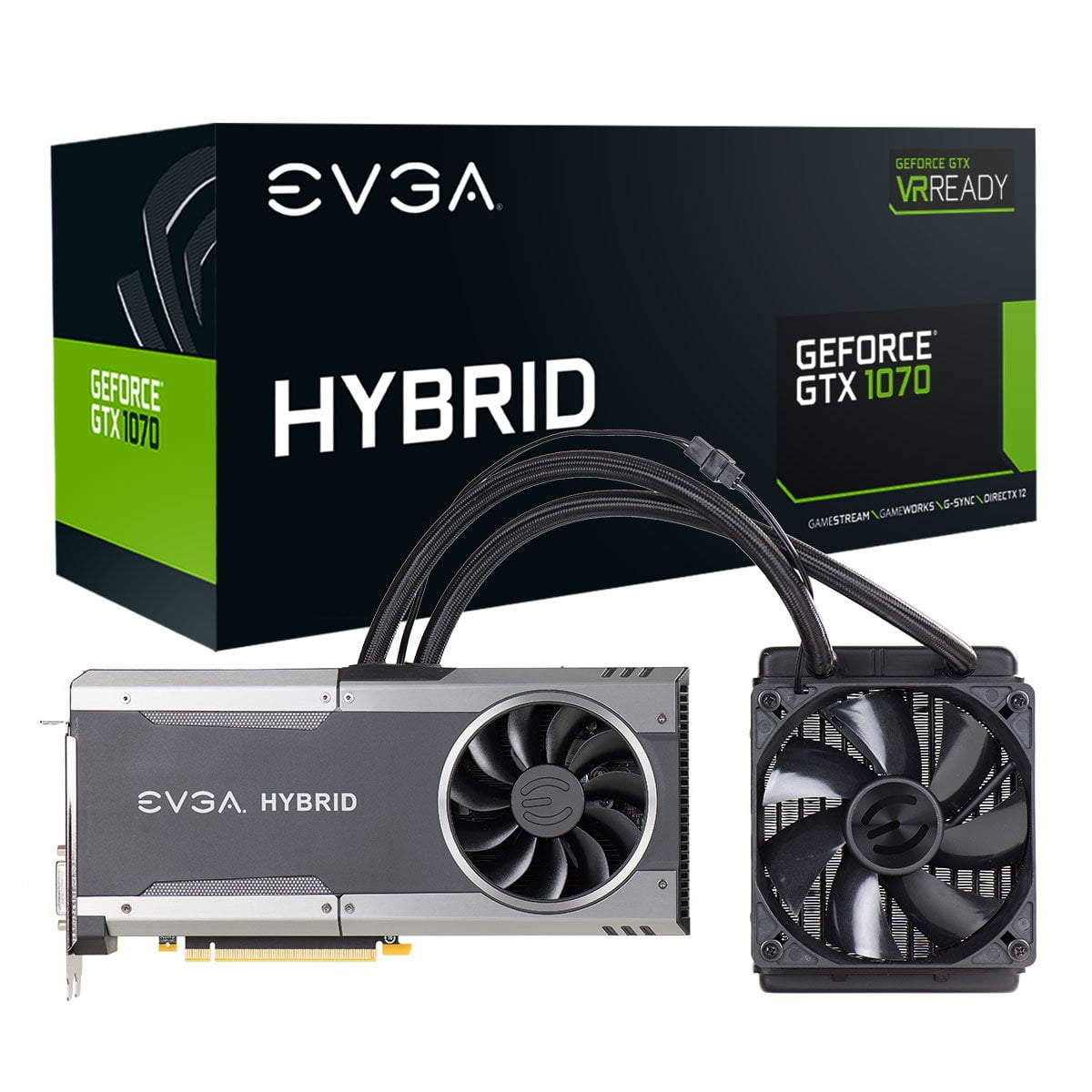 EVGA GeForce GTX 1070 Graphic Card - 1.61 GHz Core - 1.80 GHz Boost ...