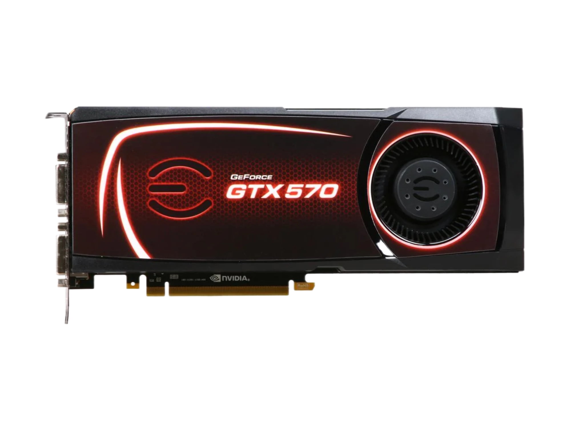EVGA GeForce GTX 570 HD SuperClocked - Graphics card - GF GTX 570 - 1. ...