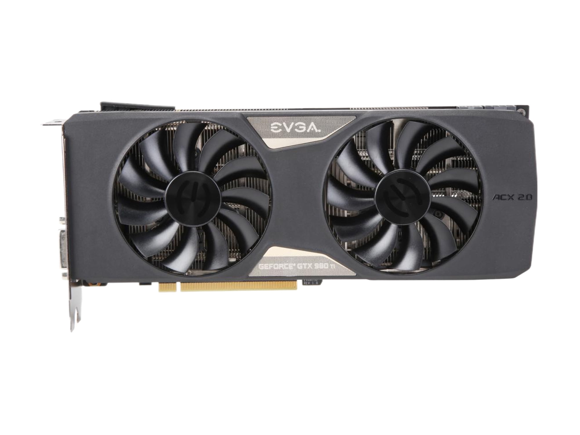 EVGA GeForce GTX 980 Ti 6GB GDDR5 PCI Express 3.0 x16 SLI Support Video ...