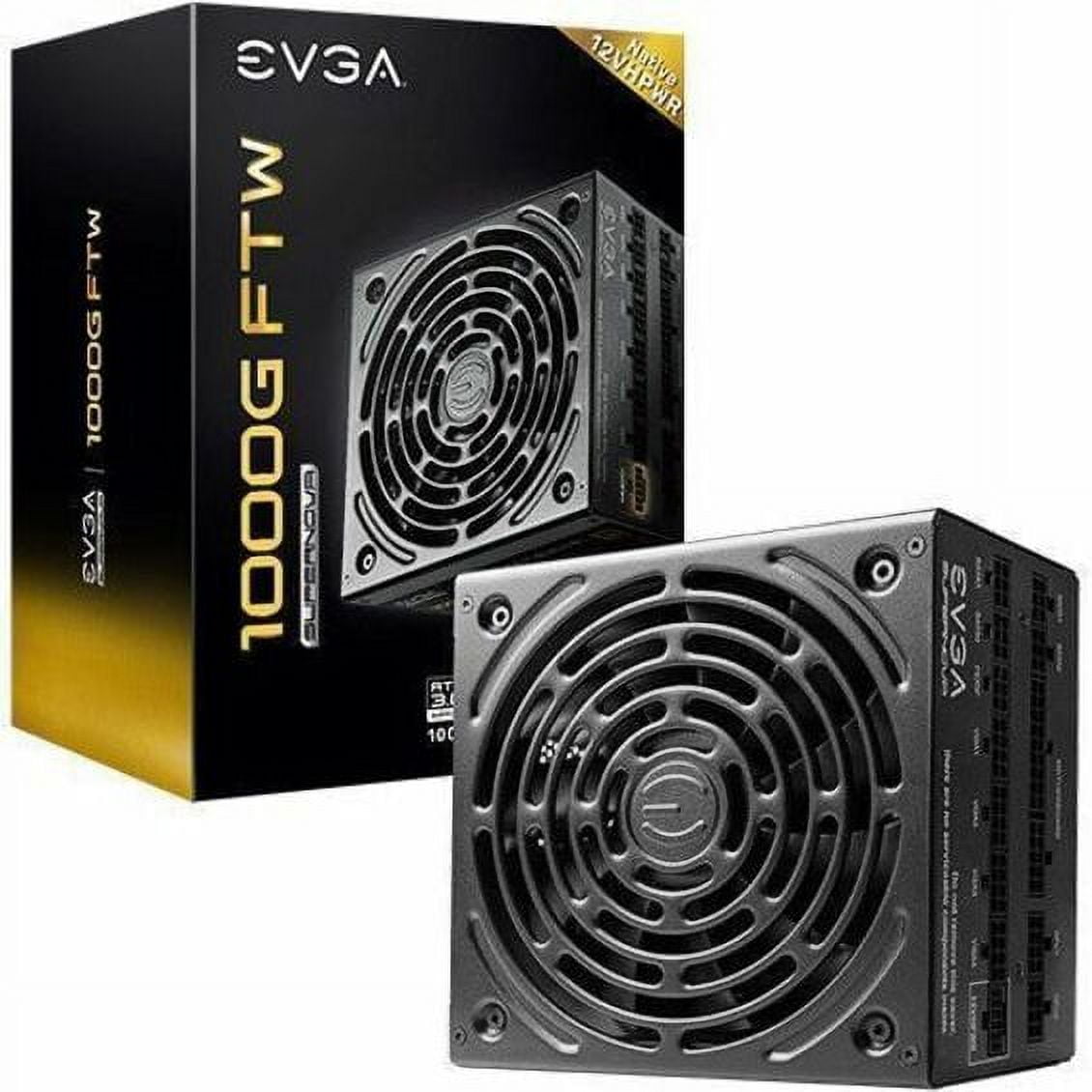 EVGA SuperNOVA 1000W Power Supply - Internal - 3.3 V DC @ 24 A, 5 V DC ...